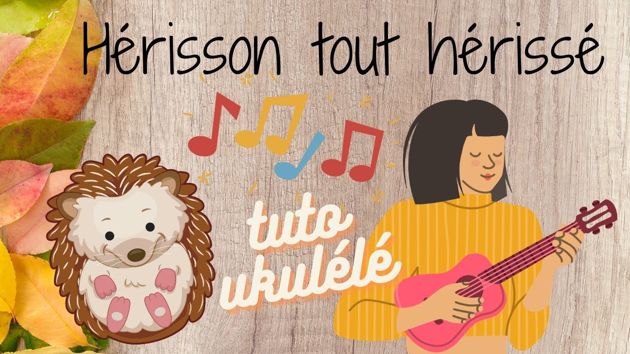 Comment s'accompagner facilement au ukulélé sur "Hérisson tout hérissé ...