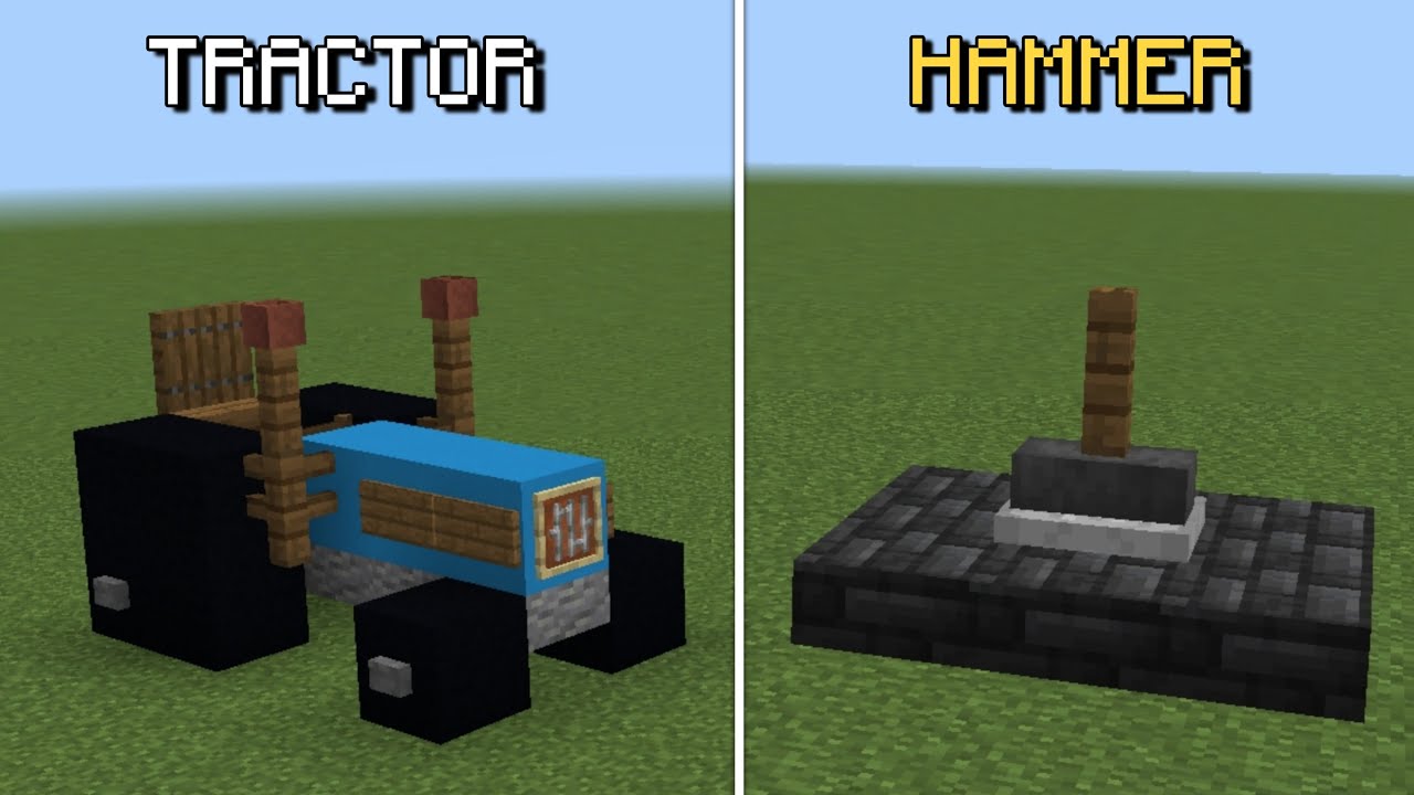 Minecraft: 7+ Amazing Build Hack and Tricks you should know - YouTube