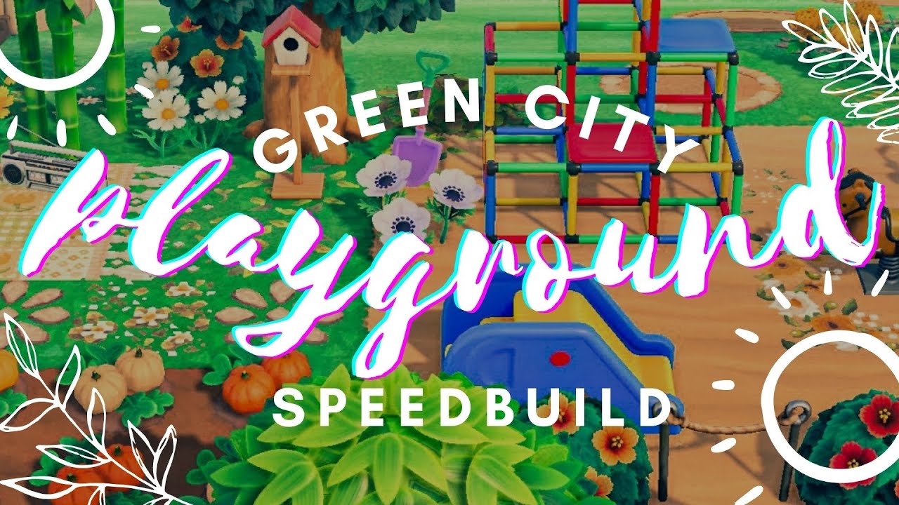 Building a Cute Playground! | Speedbuild | Animal Crossing: New Horizons - YouTube