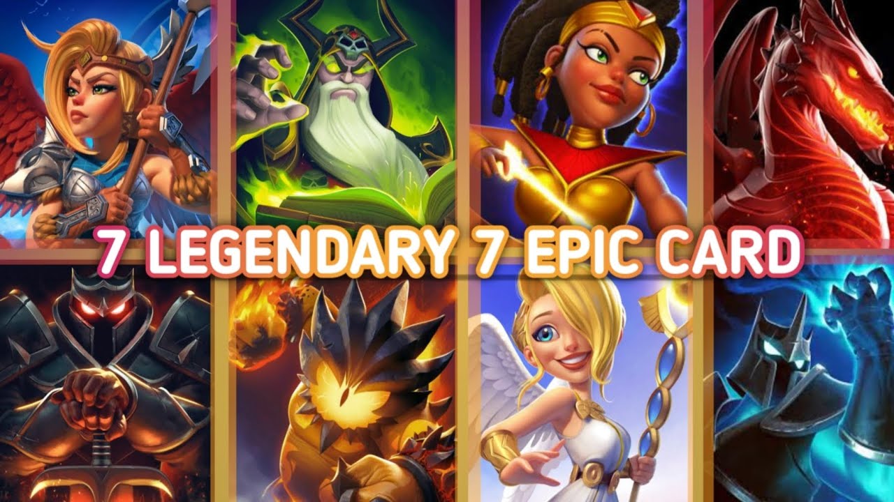 7 EPIC CARD 7 LEGENDARY CARD 😍🔥 Castle Crush gameplay 😱 - YouTube
