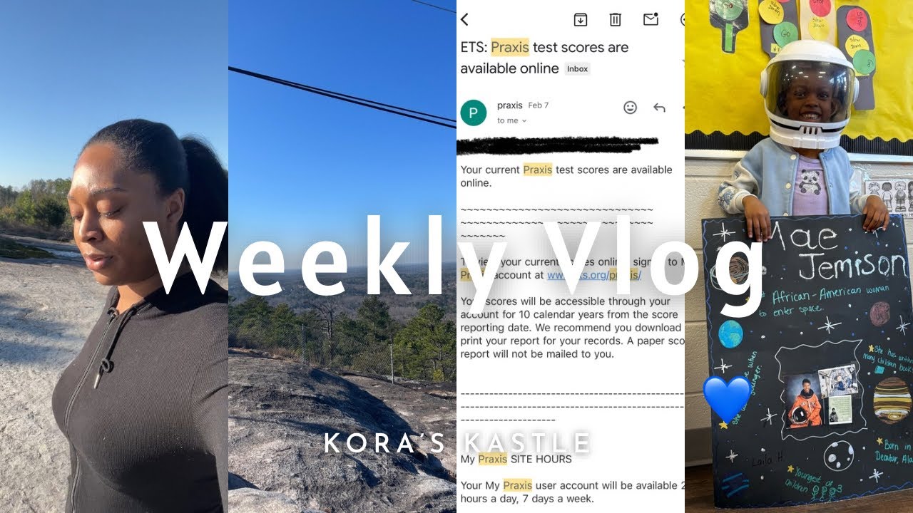 Solo Hike , I Passed The Praxis Core Math Test, & MORE! - YouTube