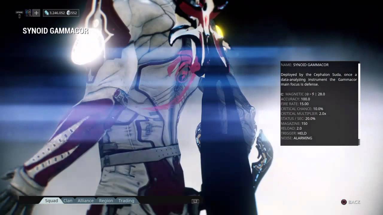 Warframe Gammacore set showcase - YouTube