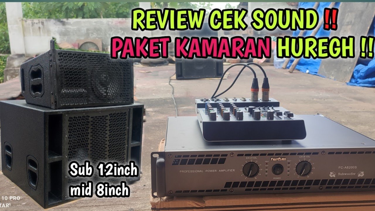 REVIEW CEK SOUND PAKET KAMARAN HOREGH !! - YouTube