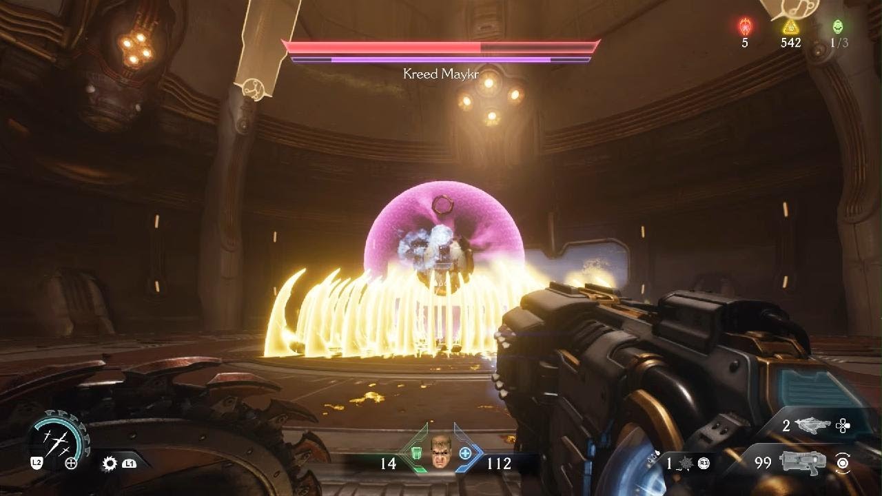 DOOM: The Dark Ages Kreed Makyr Boss Fight - YouTube