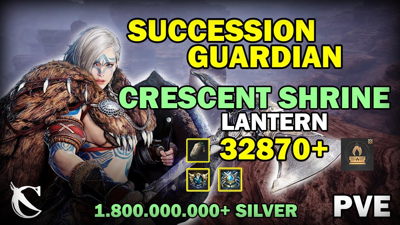 BDO - Crescent Shrine Lantern 32870+ Trash Yellow & Agris - Succession Guardian - PVE - 2024-09 ...