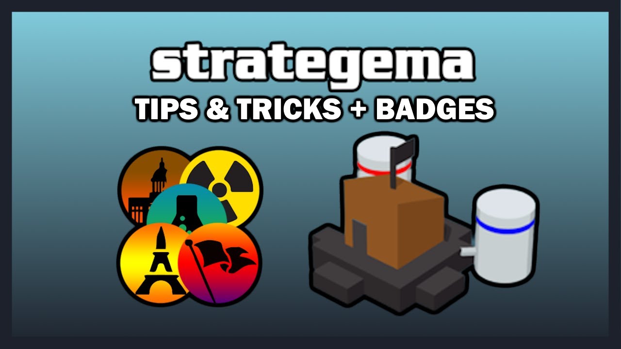 Strategema - TIPS & TRICKS + ALL BADGES - YouTube