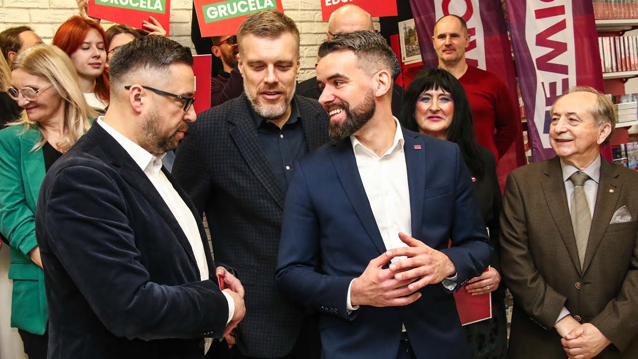 Bartosz Grucela kandydatem Lewicy na prezydenta Olsztyna - YouTube