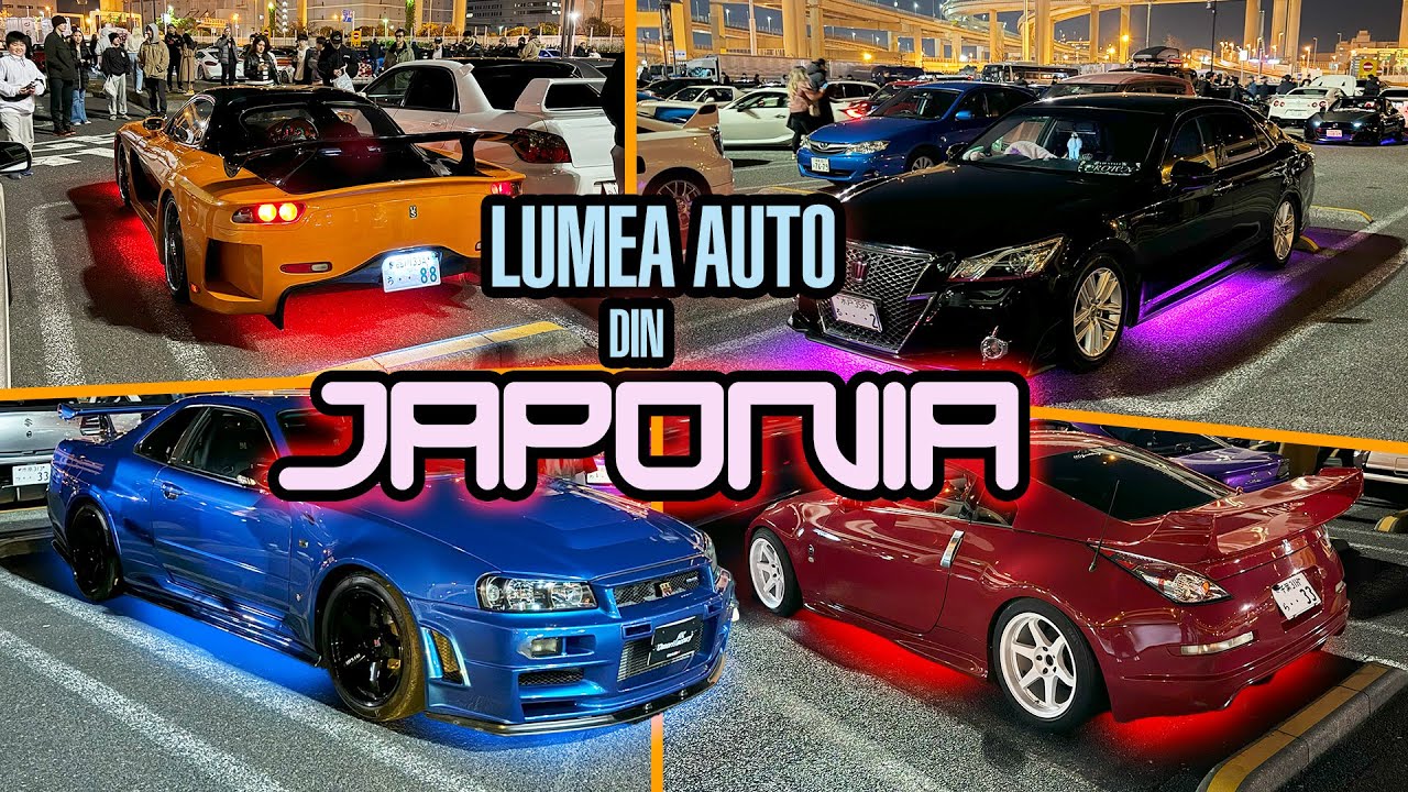 Masini Tunate in Japonia - Daikoku Parking - Hakone - YouTube