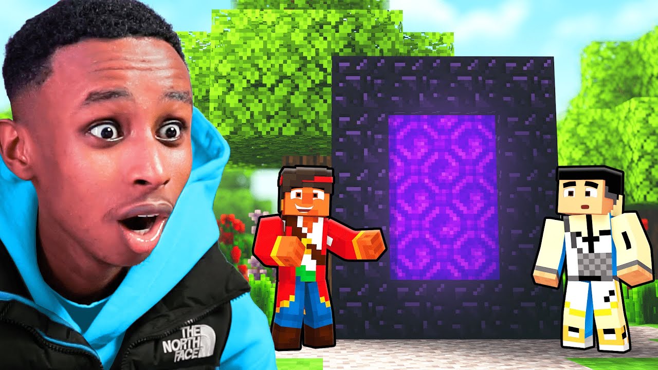 Wij Gingen De Eerste Keer Naar De Nether..🌀 - Minecraft Survival #38 ...