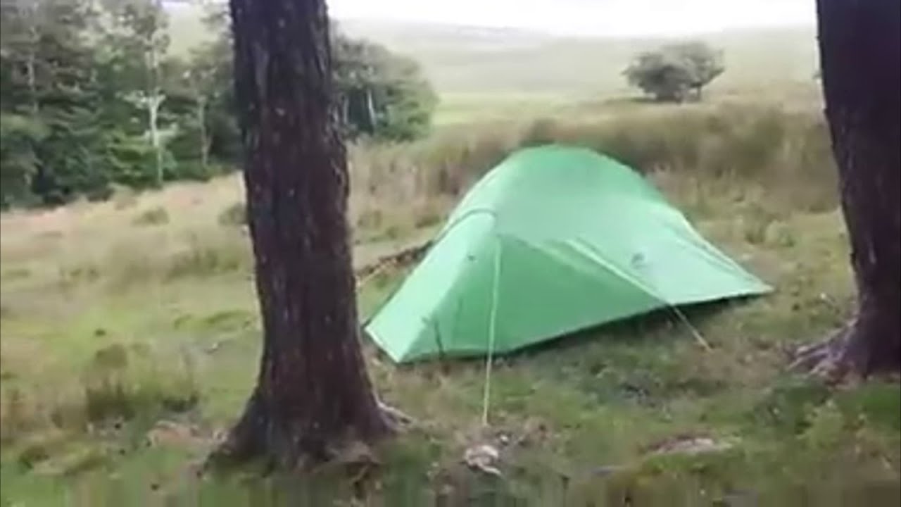 1st real wildcamp in Dartmoor Teignhead farm. Dartmoor - YouTube