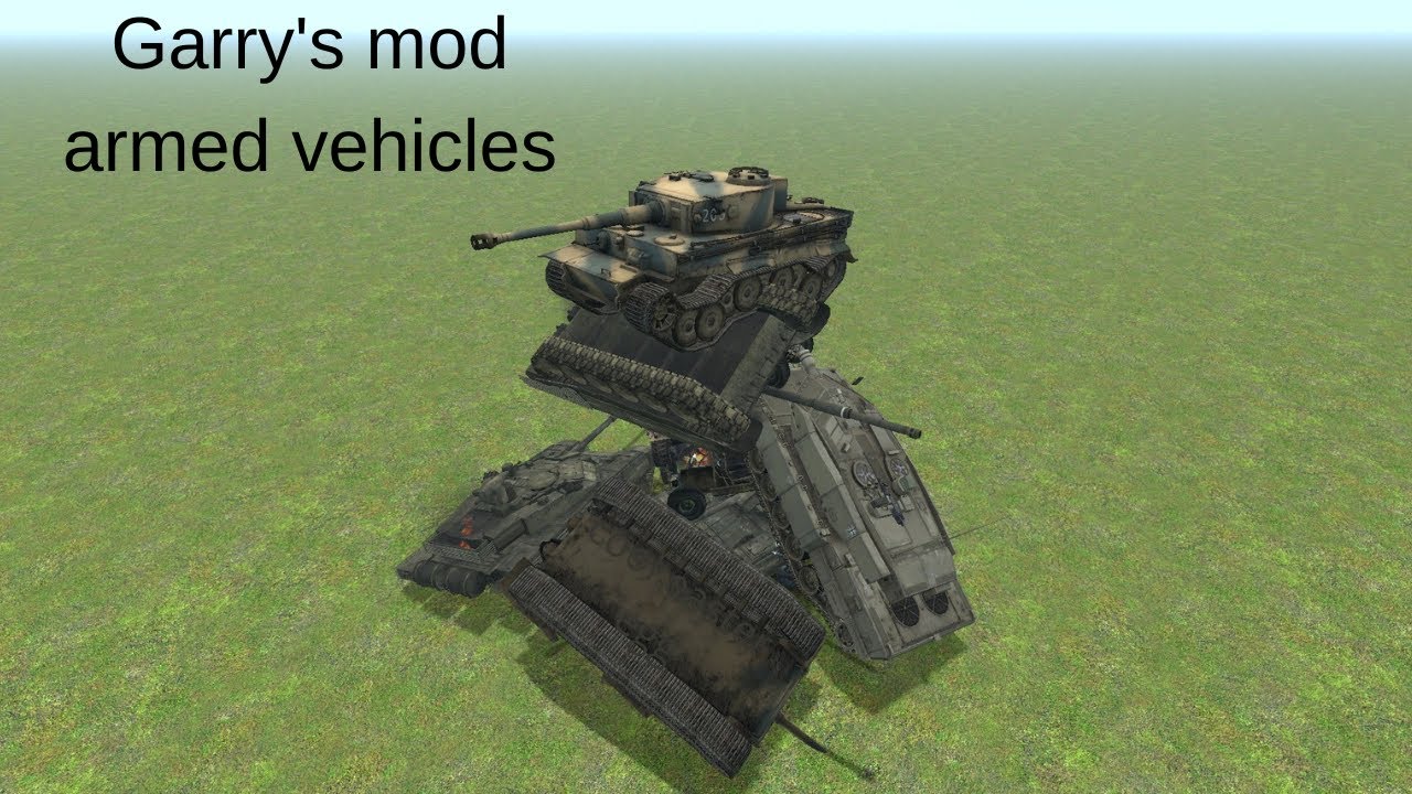 Garry's mod armed vehicles - YouTube