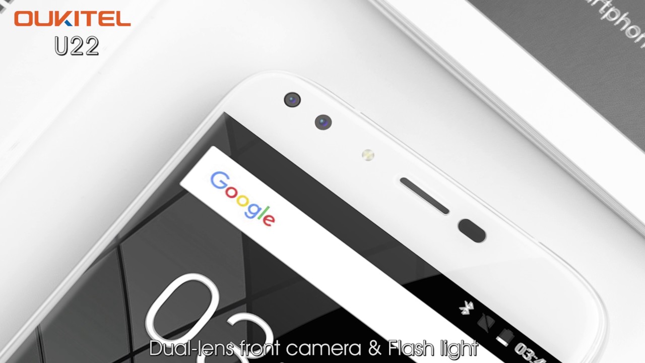 The 4 camera smartphone OUKITEL U22 Design exposure - YouTube