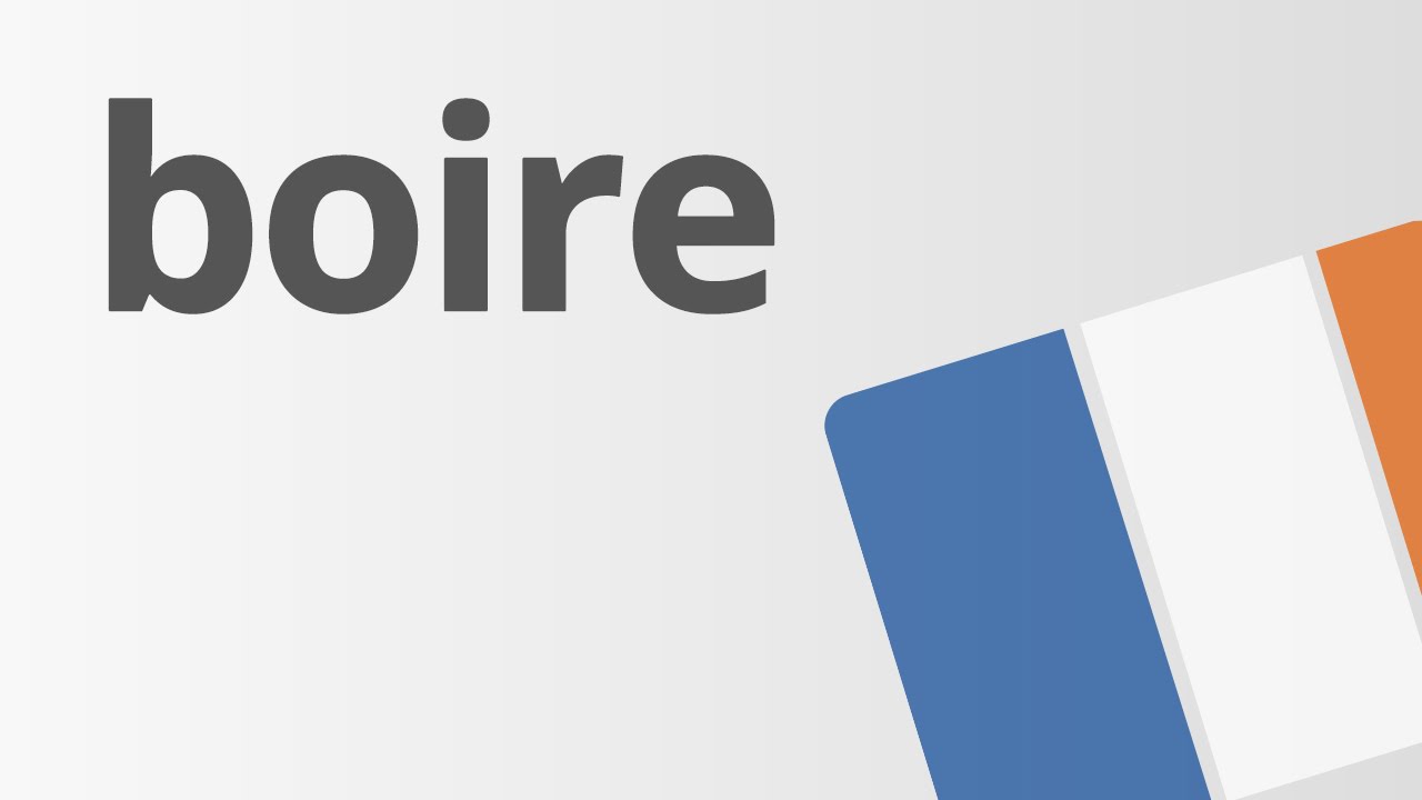 Le verbe boire | Französisch | Grammatik - YouTube