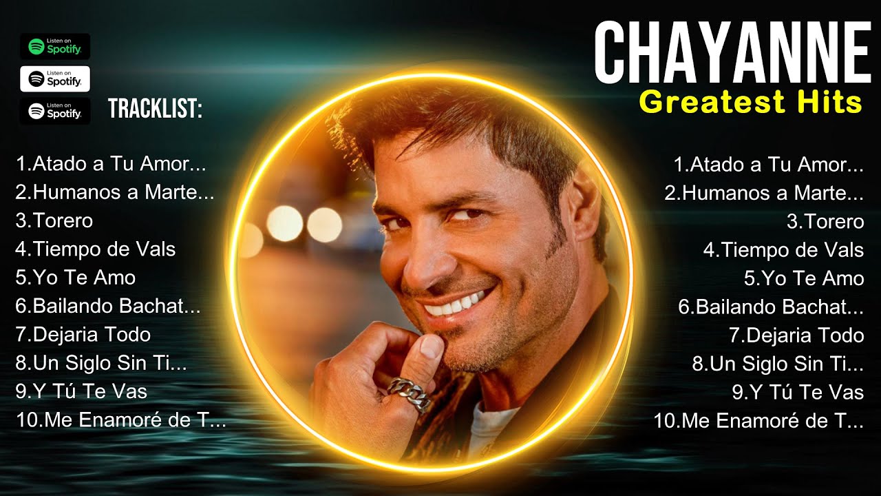 Chayanne MIX songs ~ Chayanne Playlist ☀️ Chayanne Greatest Hits - YouTube