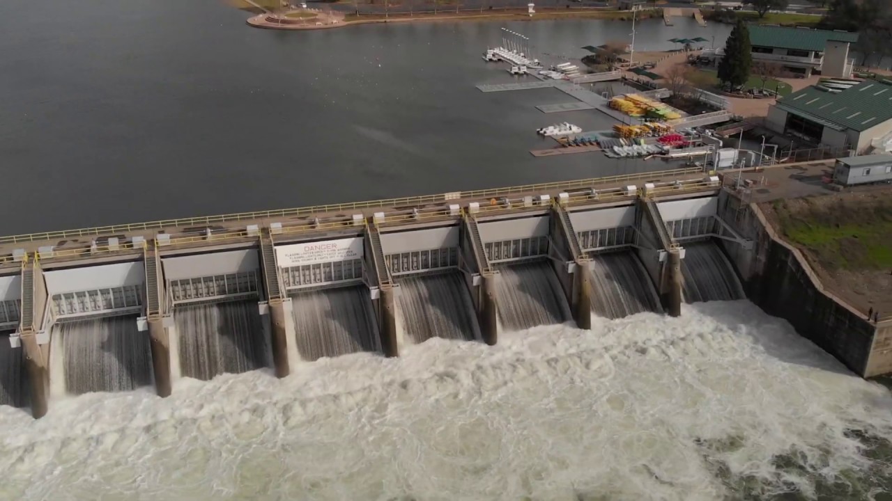 DJI Mavic Air @ the Nimbus Dam - YouTube