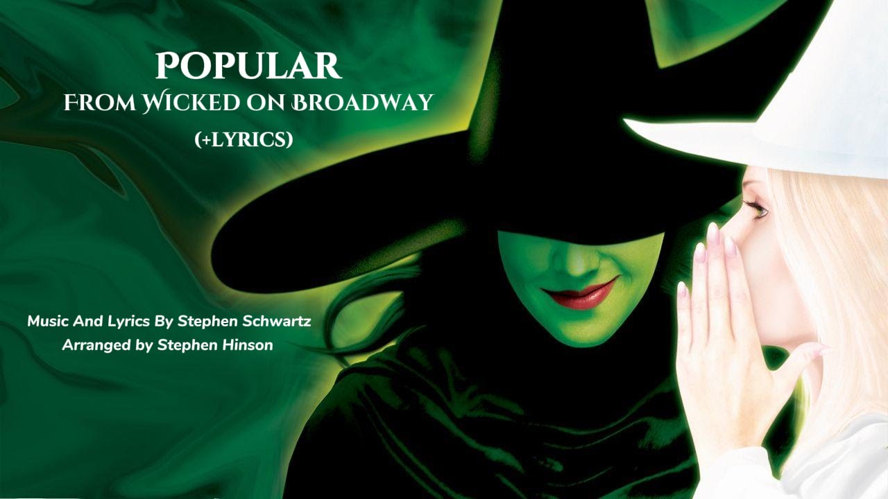 Popular | Orchestral/Instrumental Karaoke On-Screen Lyrics | Wicked ...