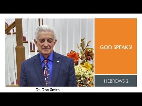 Dr Don Smith 52720 Wed Bible Study God Speaks Hebrew 2 - YouTube