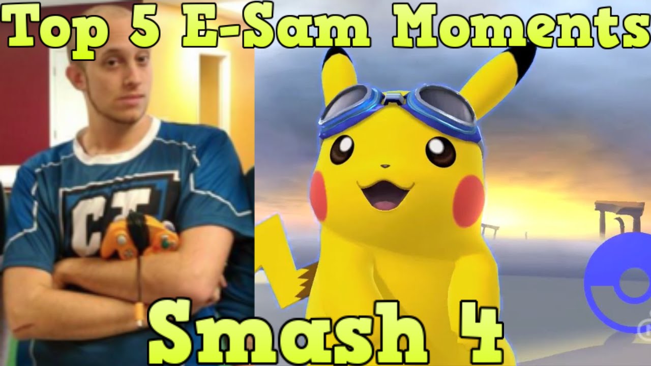 Top 5 ESAM Moments Super Smash 4 (Pikachu, Samus) - YouTube