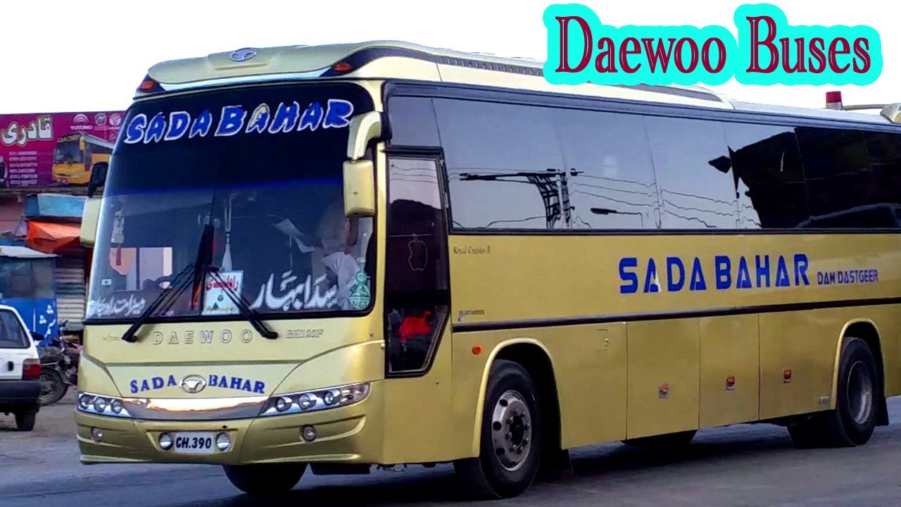 Pakistan Daewoo Bus Service | Quetta Buses - YouTube