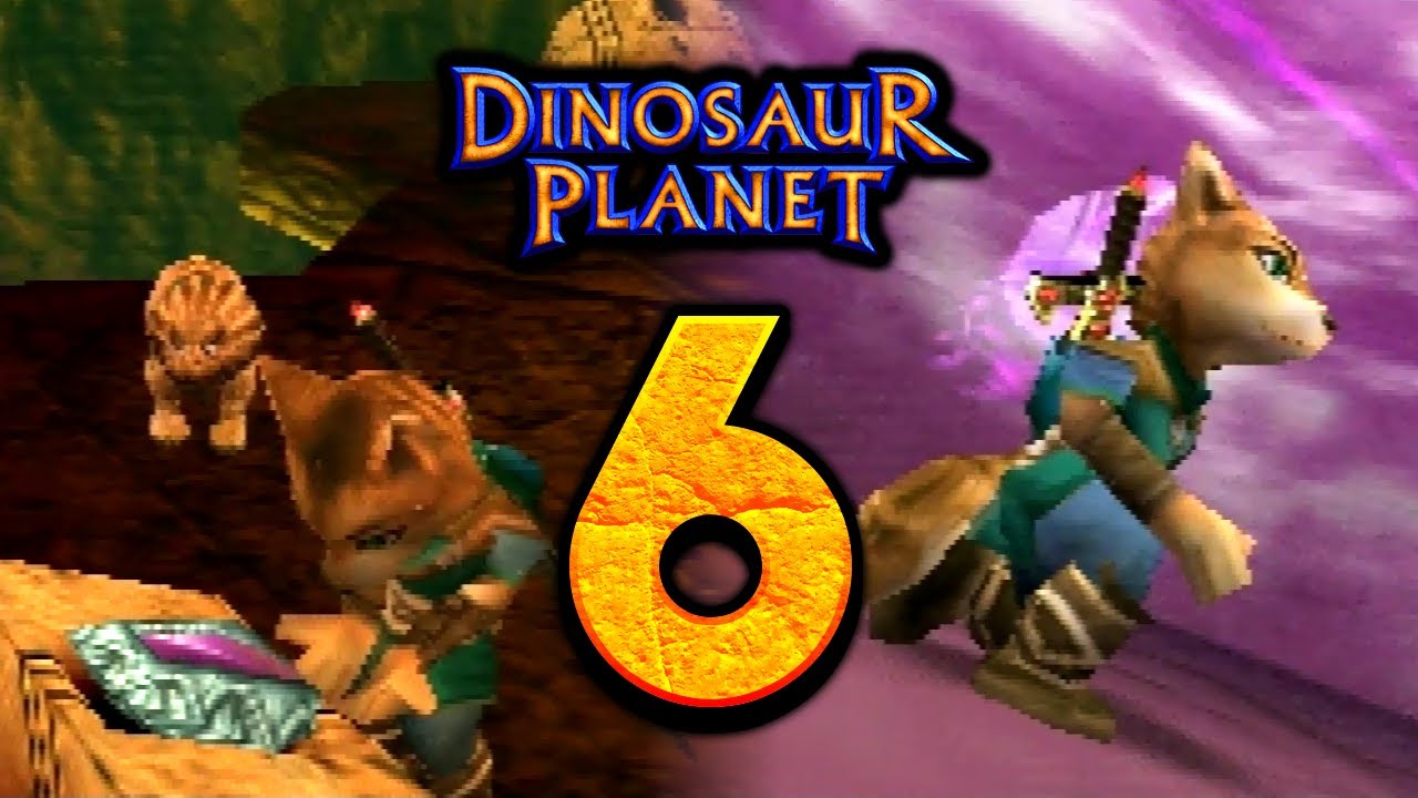 Dinosaur Planet (REAL N64) WALKTHROUGH PART 6 - VOLCANO FORCE POINT TEMPLE (DINOMOD ENHANCED ...