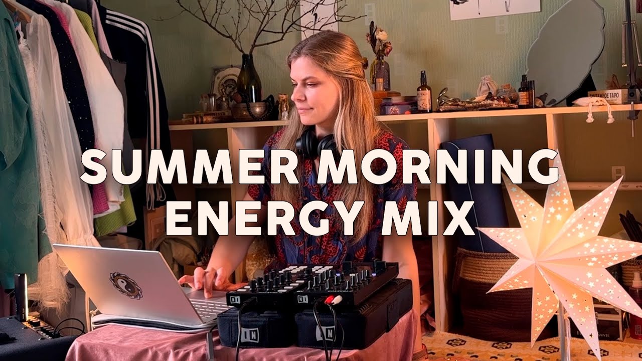 Morning music mix for energy | coffee, day drinking, summer party - YouTube