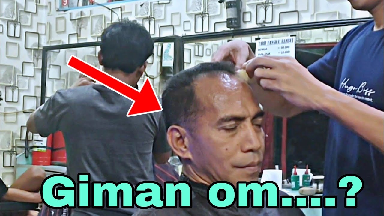 model rambut pendek rapih cocok buat om om - YouTube