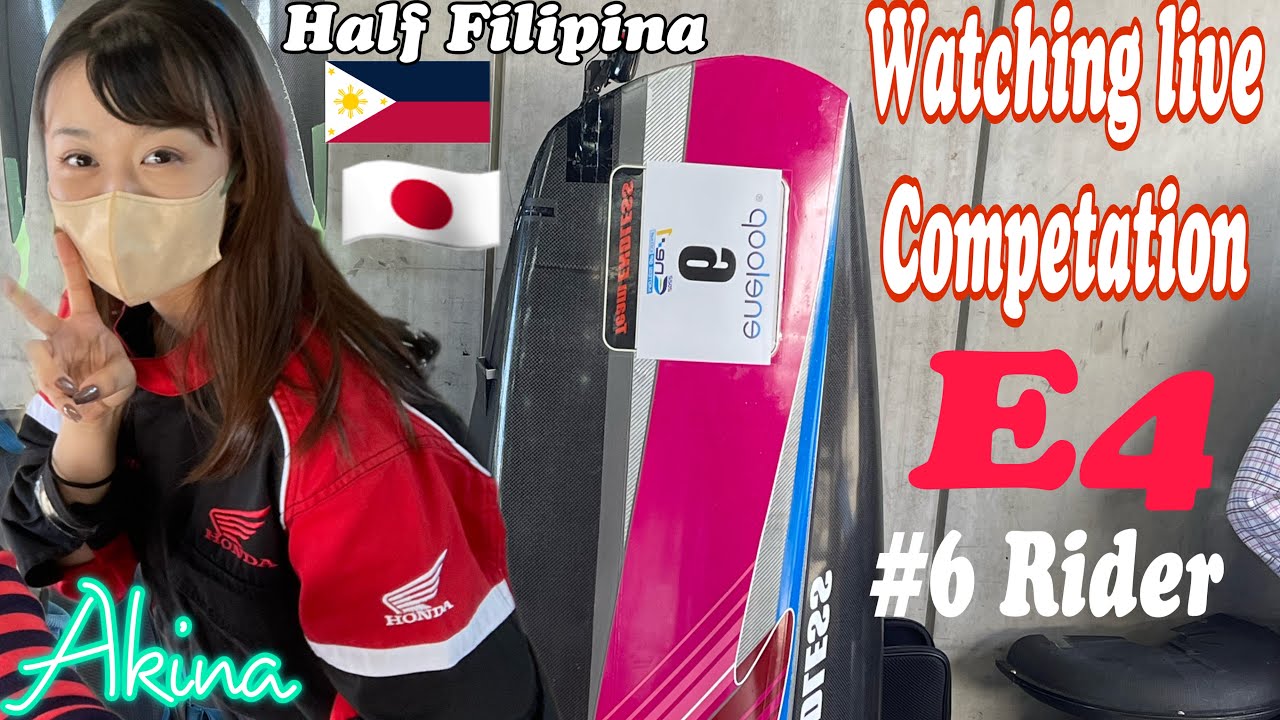 Mobility Resort Motegi: Watching live E4 #6 Rider # Yna invlog#Japan#motegi - YouTube