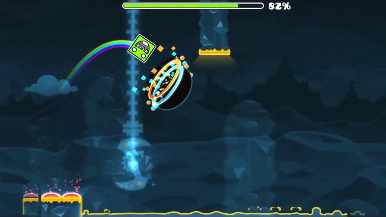 Geometry Dash (3 Harder Levels) - YouTube