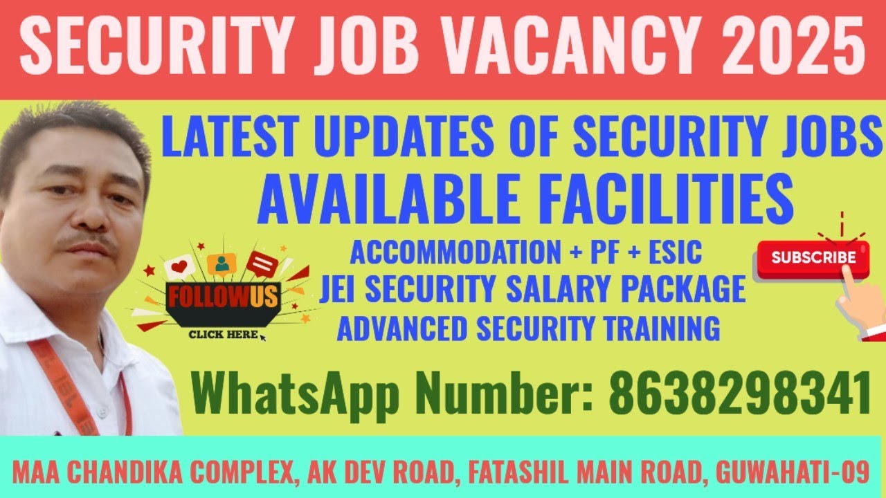 Security Job Vacancy 2025 II Various Post Vacancies II JEI Security ...