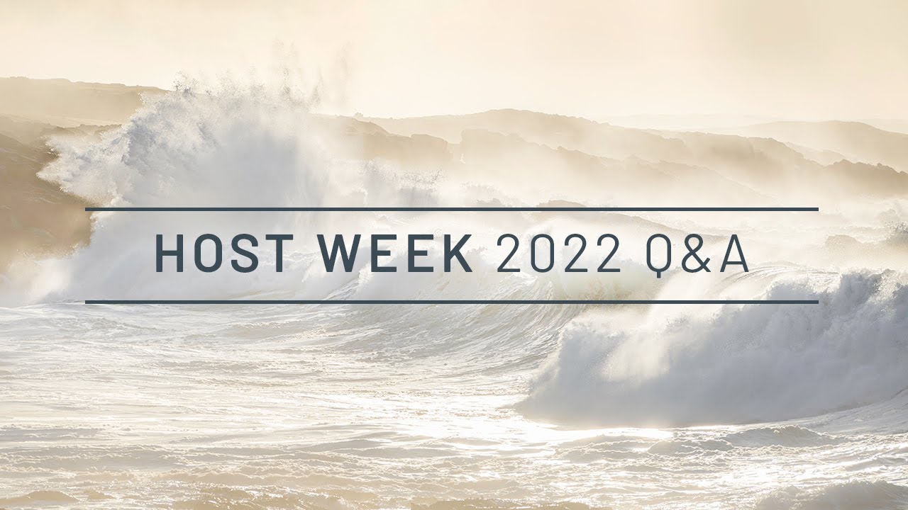 Host Agency Reviews 2022 Host Week Q&A - YouTube