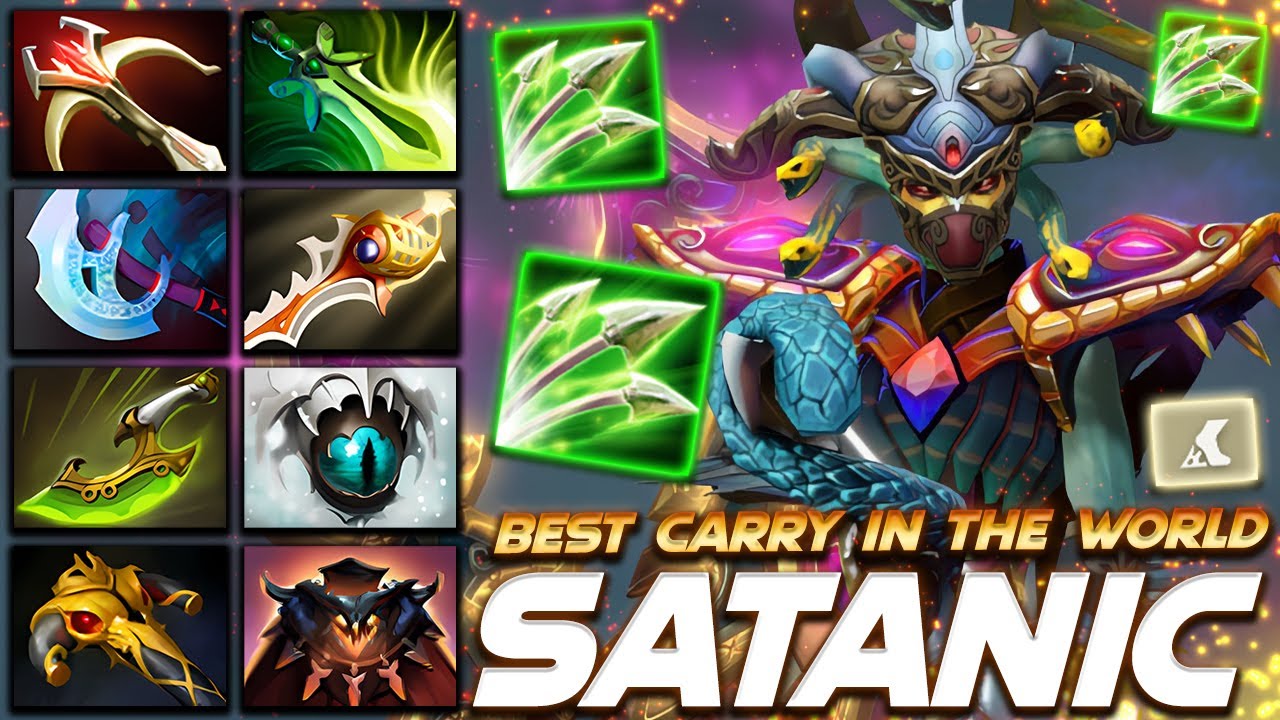 Satanic Medusa - Dota 2 Pro Gameplay [Watch & Learn] - YouTube