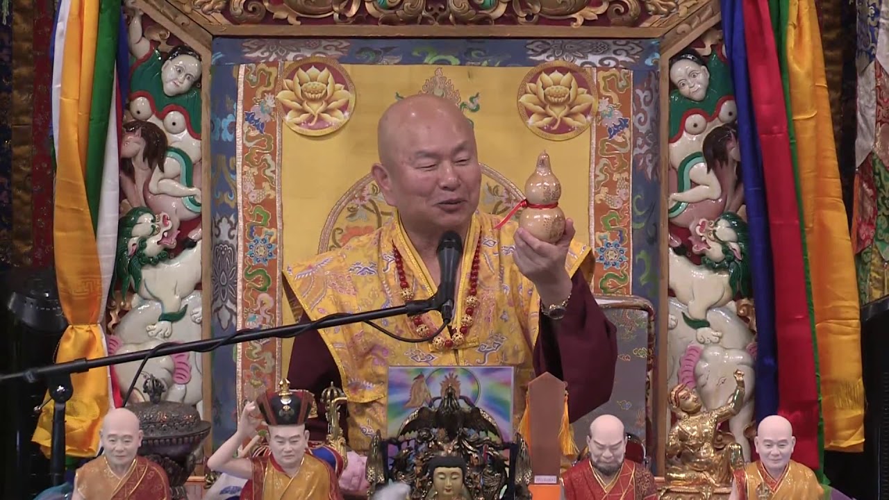 05/10/2020 Teachings of Lamdre by Grand Master Lu-Rainbow Temple - YouTube