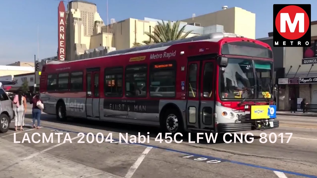 LACMTA 2004 Nabi 45C LFW CNG 8017 Line 751 - YouTube