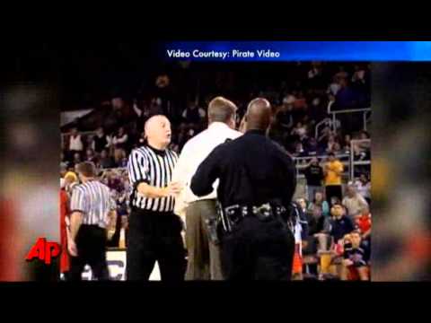 Raw Video: Police Escort for Ejected Coach - YouTube