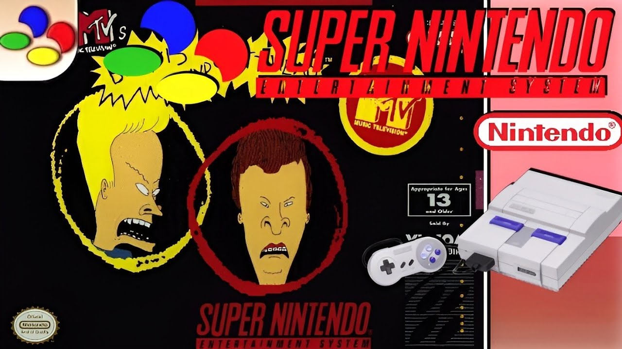 Beavis And Butt Head - Gameplay Super Nintendo 720P - YouTube