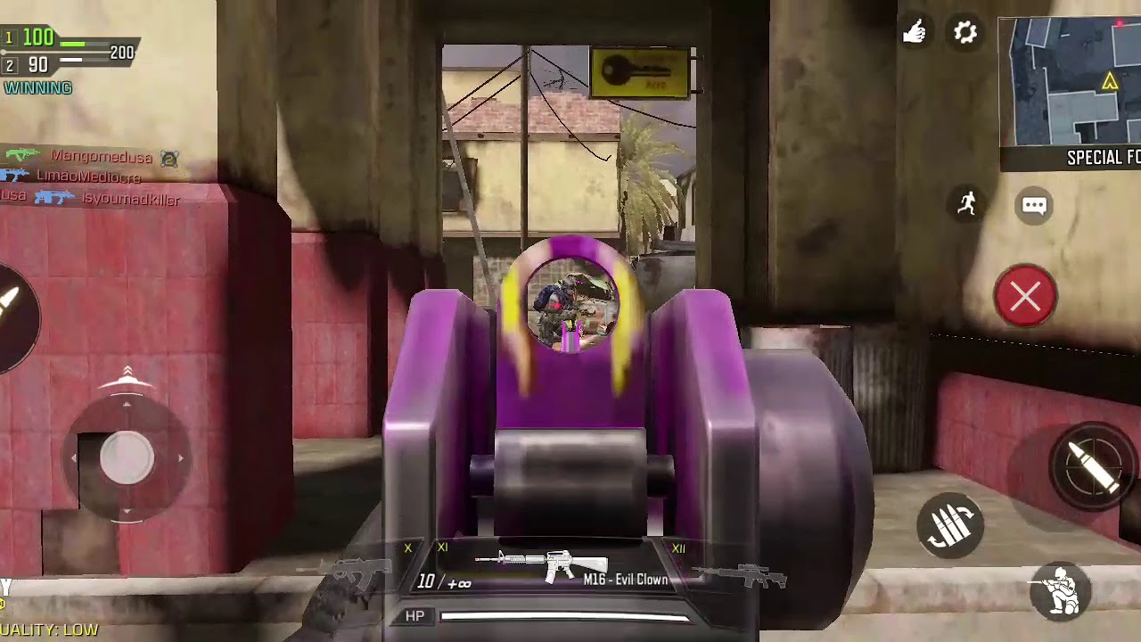 First gun game match of the new season 4 - YouTube