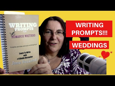 How can you effectively write a wedding scene for your story?