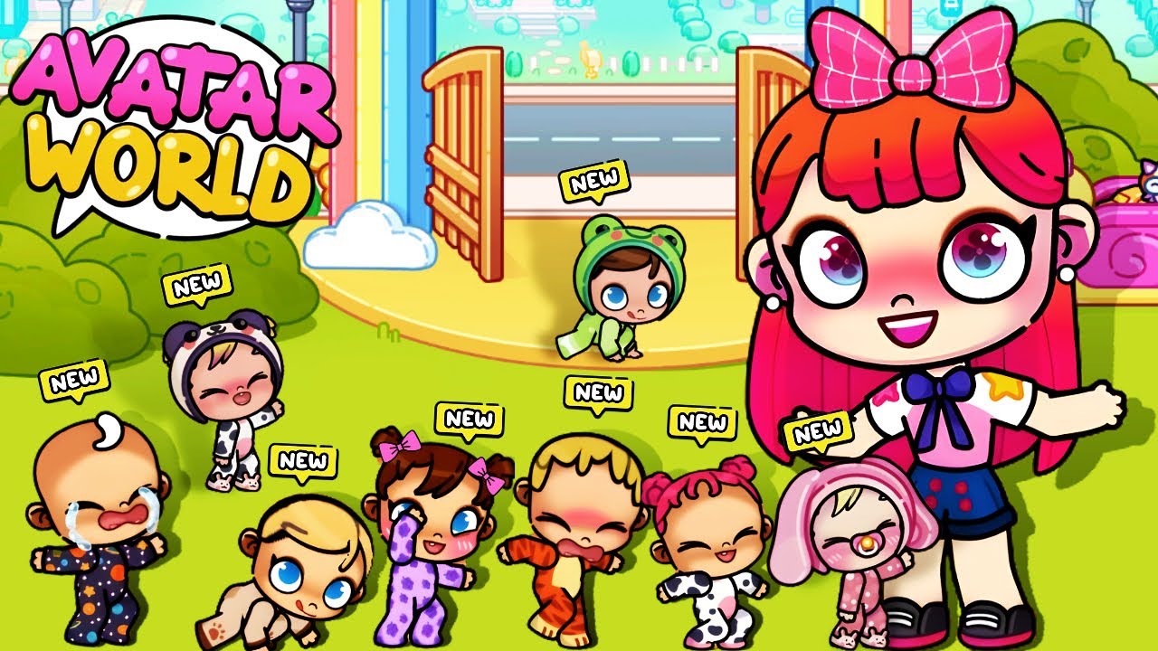 COMO CONSEGUIR VÁRIOS BEBÊS GRÁTIS NO AVATAR WORLD!! - YouTube