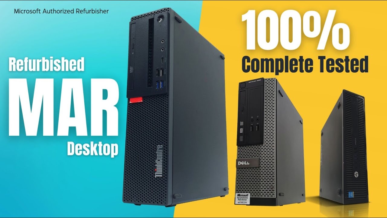 Refurbished Desktops – Affordable Computers for Your Business! # ...