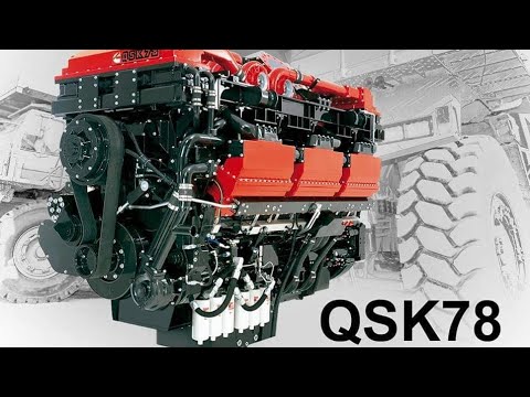 Descripción Motor QSK 78 - YouTube