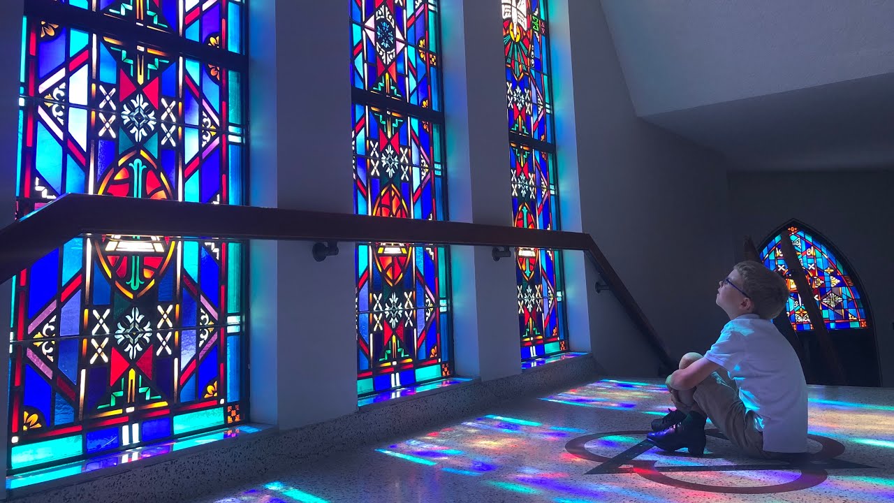 Eight year old plays the organ | The Church's One Foundation | LSB 644 ...