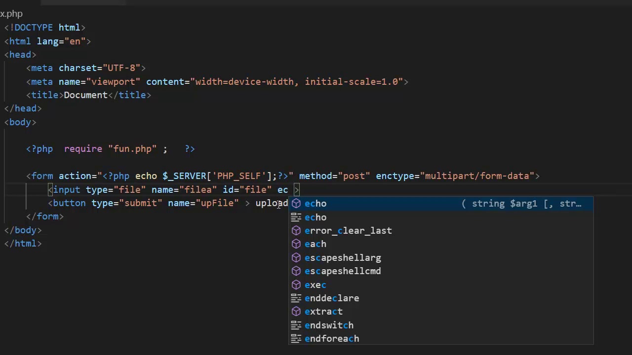 php file upload in somali 4 - YouTube