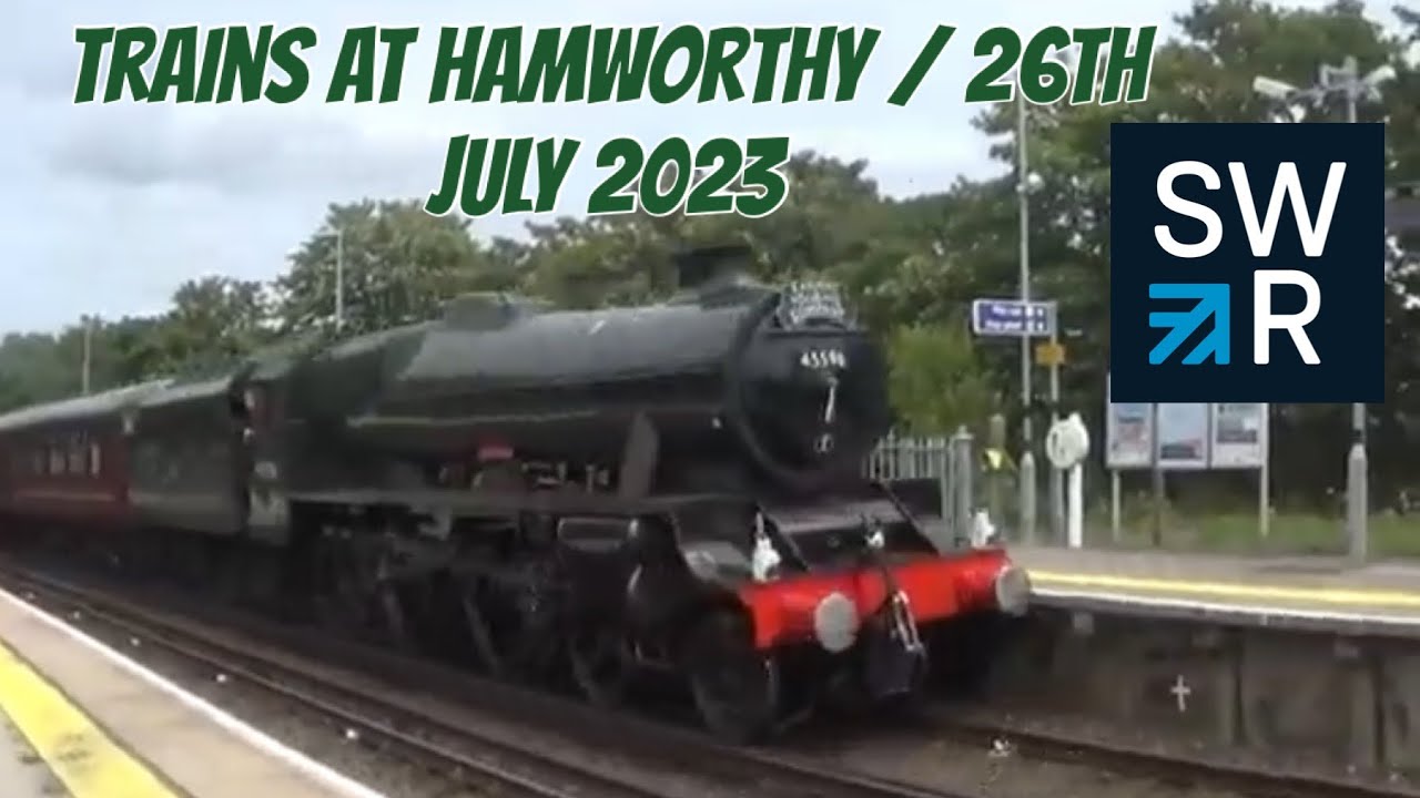 Trains At Hamworthy / 26th July 2023 - YouTube