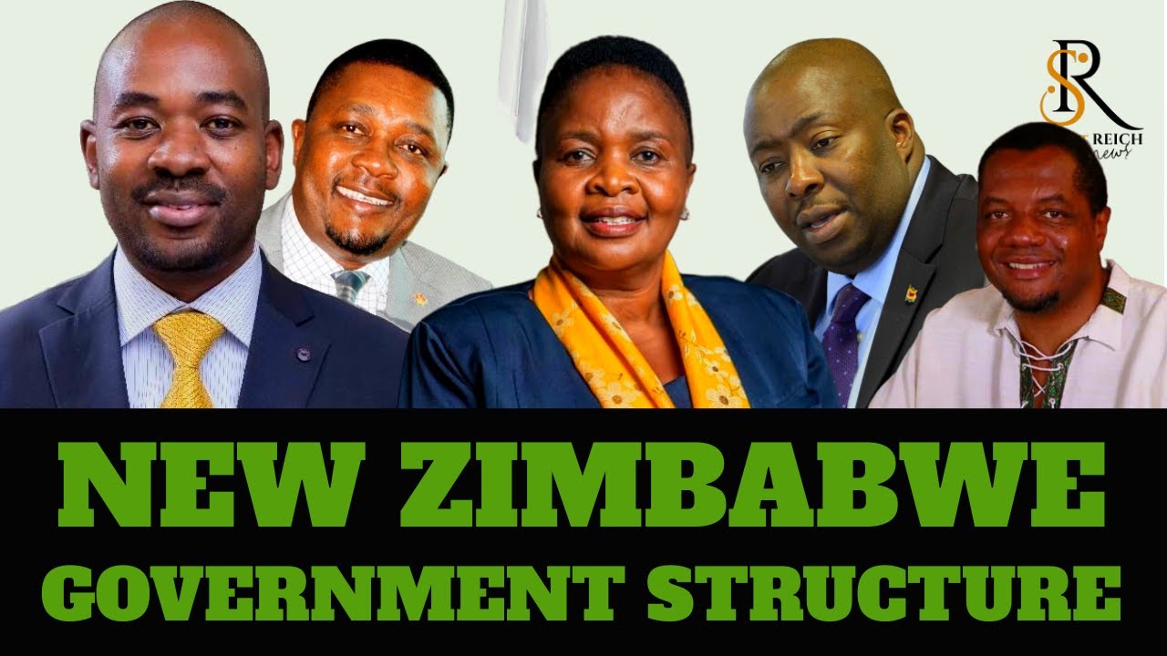 Zimbabwe NEW GOVERNMENT Structure led by Chamisa | Mnangagwa - YouTube