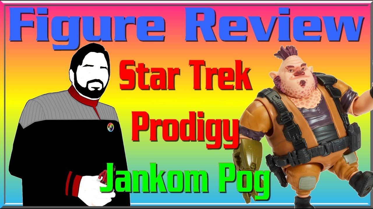 Reviewing New Playmates Star Trek Prodigy Figure of Jankom Pog - YouTube