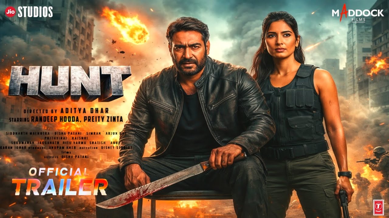 Hunt Trailer | Ajay Devgan New Movie | New Movie Trailer | Bollywood ...