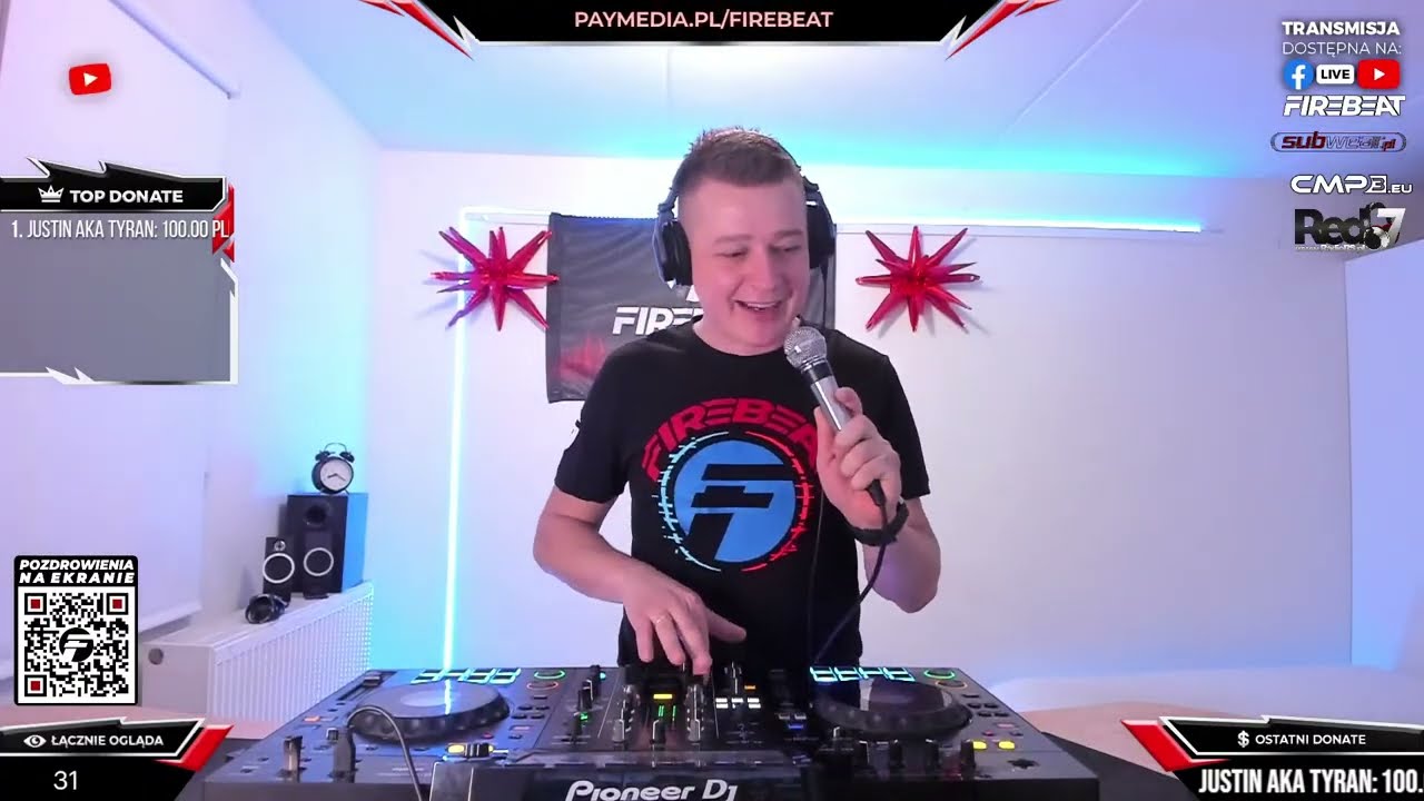 Firebeat - Sobota Party Live Mix (22.11.2025) - YouTube