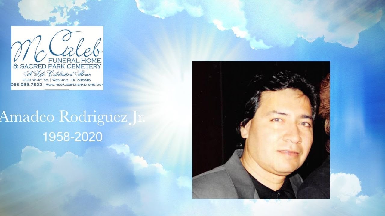 Funeral Service for Amadeo Rodriguez Jr. - YouTube