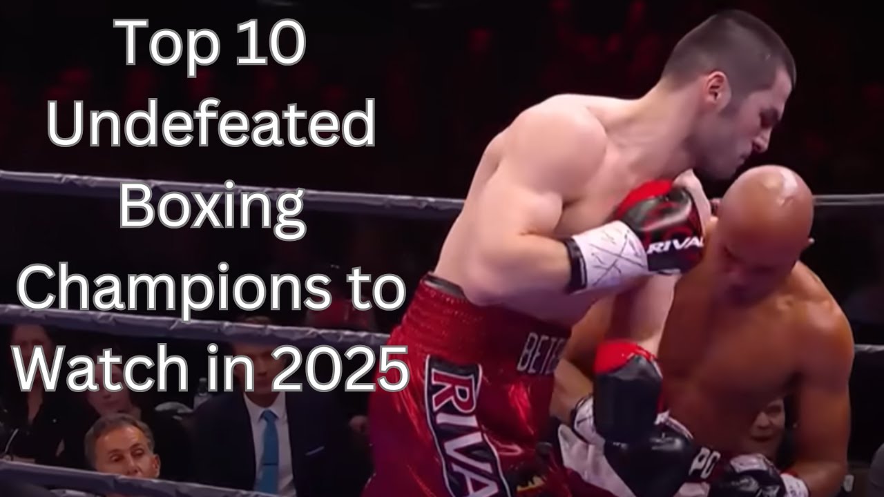 Undefeated Boxing Champions: Must-Watch Fighters of 2025! - YouTube