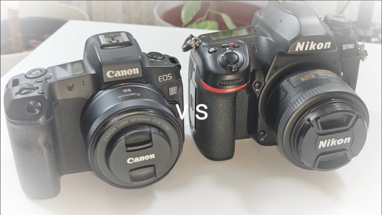 CANON EOS R vs NIKON D780 - YouTube